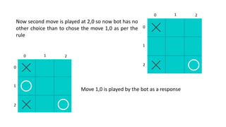 Overview of Reinforcement Learning with Tic Tac Toe and Python | PPTX ...