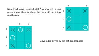 Overview of Reinforcement Learning with Tic Tac Toe and Python | PPTX ...