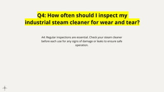 Safety Precautions for Using Industrial Steam Cleaners: Must-Know Tips ...