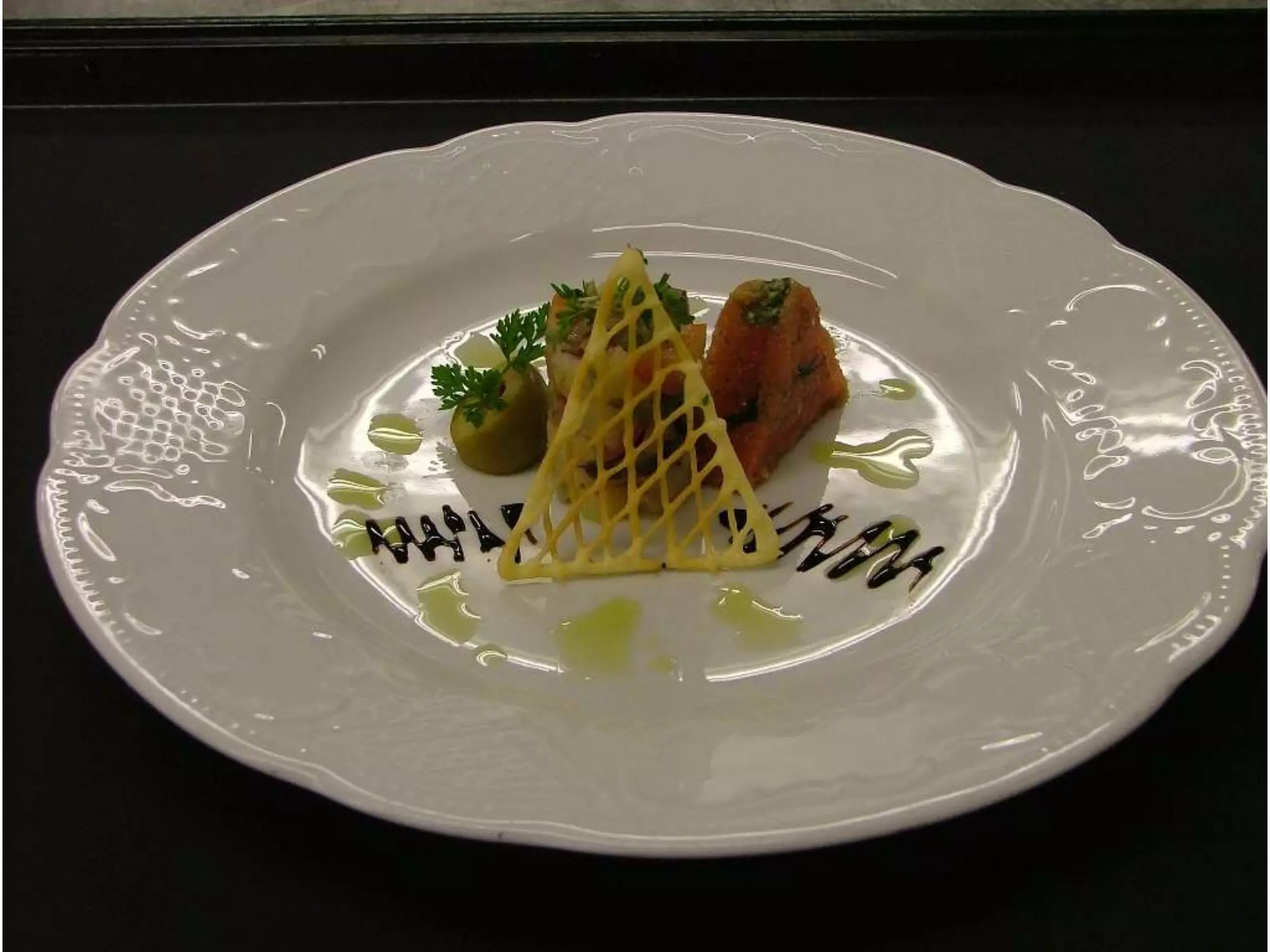 a la carte food plating trends. | PPTX