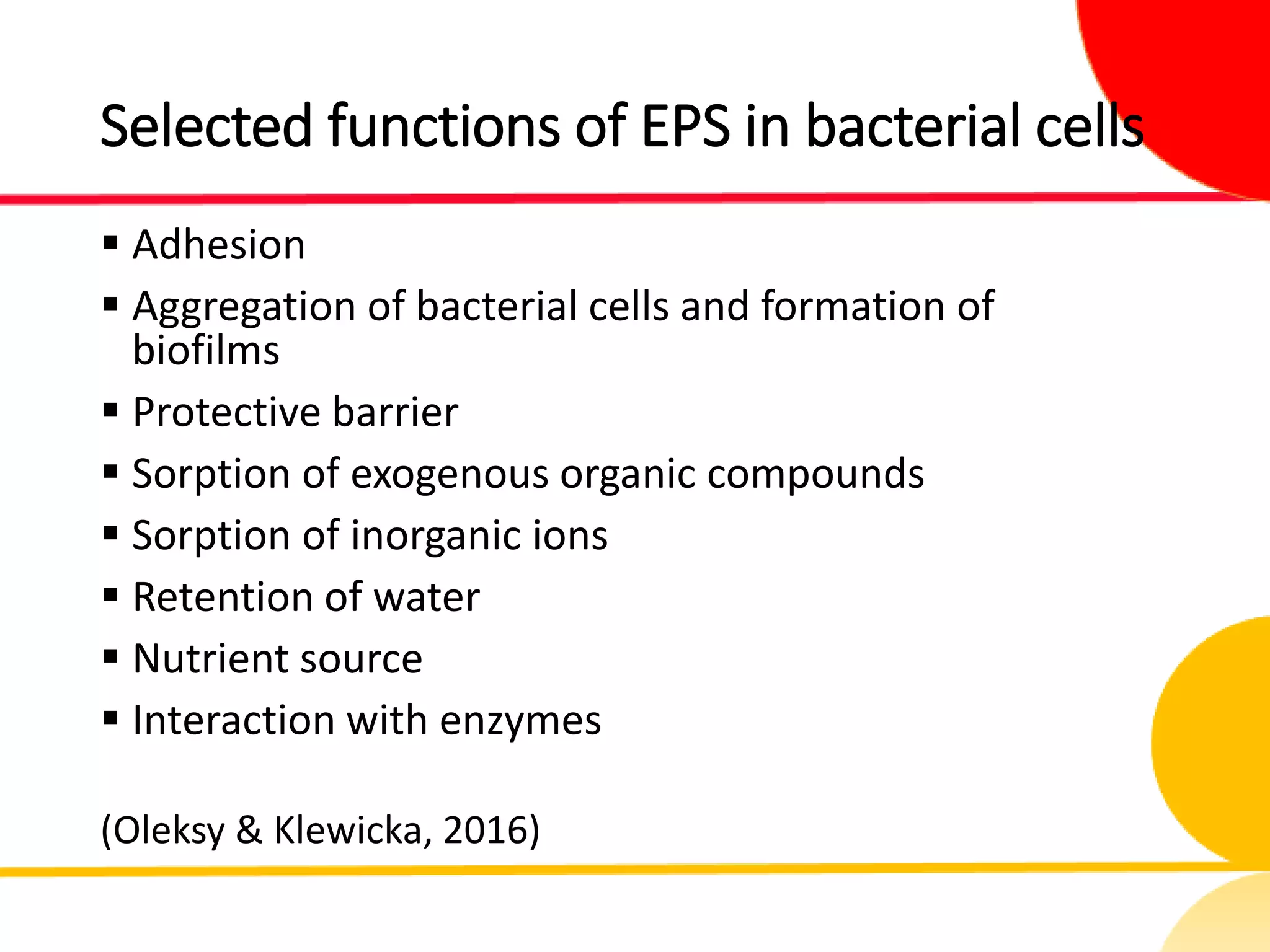 Production of Exopolysaccharides | PDF
