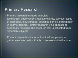 Importance of research | PPTX
