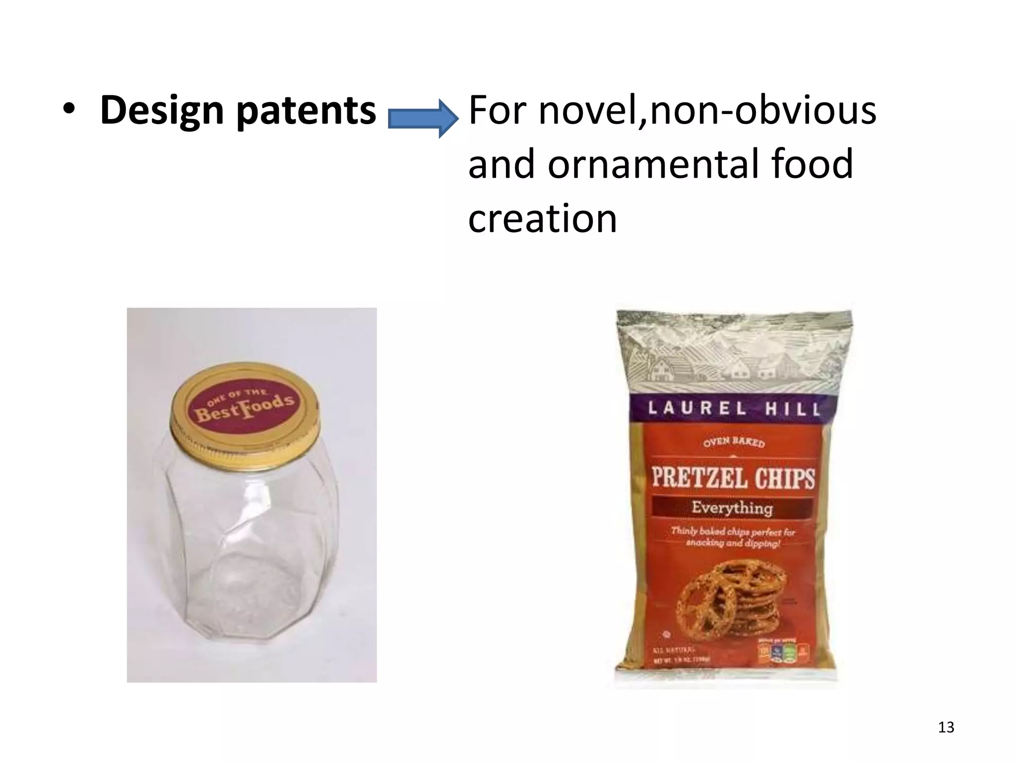 patent in food industry | PPTX