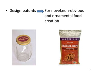 patent in food industry | PPTX
