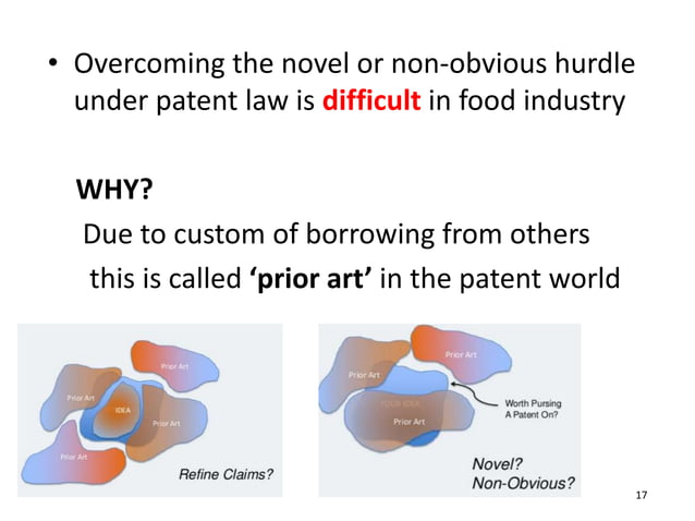 patent in food industry | PPTX | Desserts and Baking | Food & Drink
