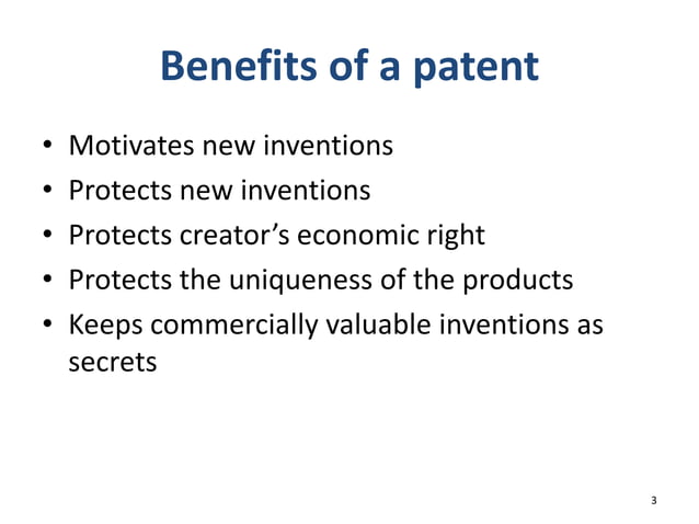 patent in food industry | PPTX | Desserts and Baking | Food & Drink