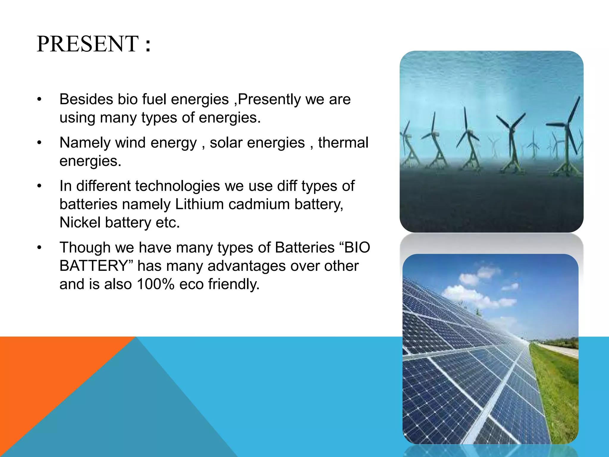 bio battery ppt | PPTX