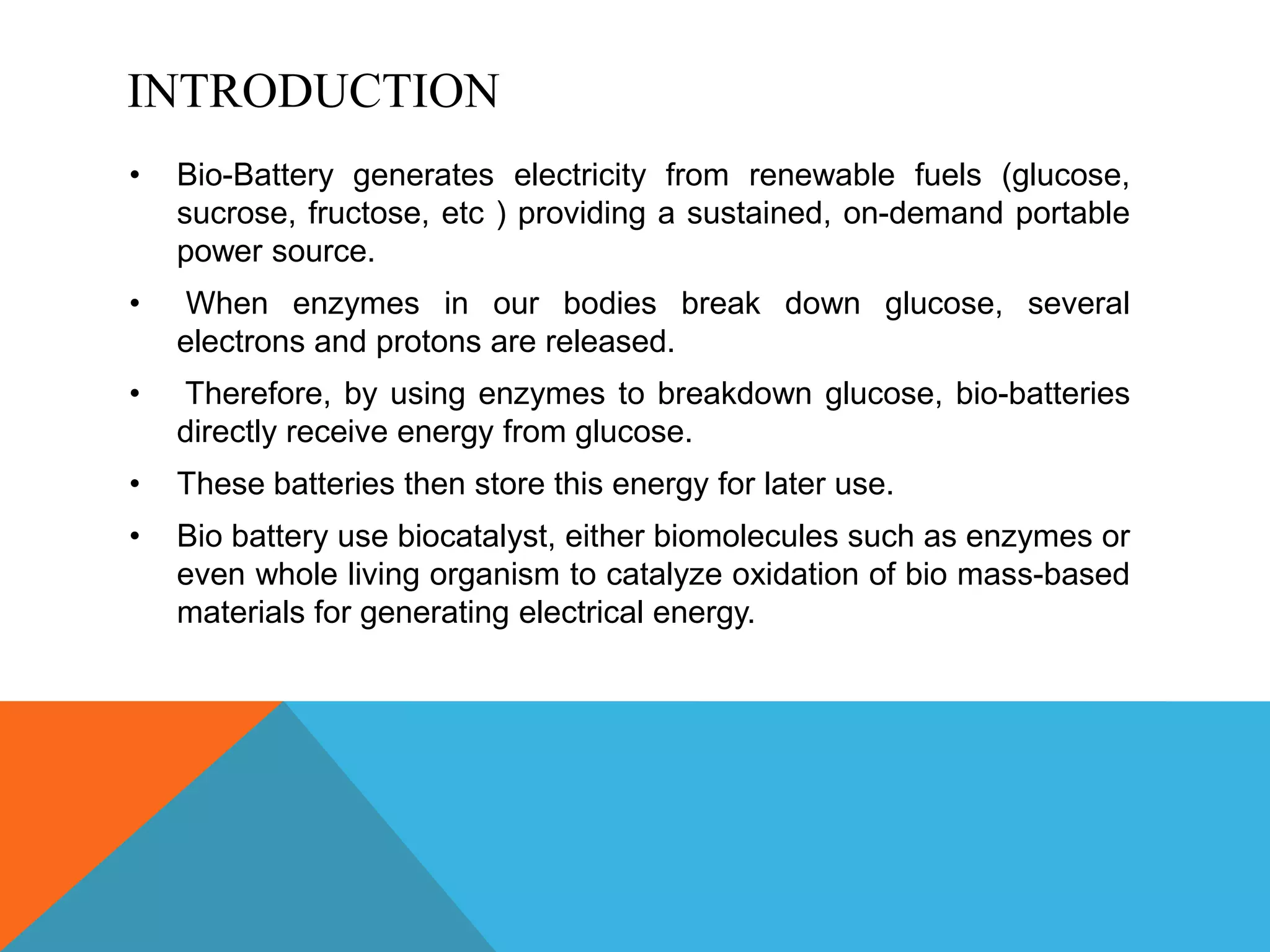 bio battery ppt | PPTX