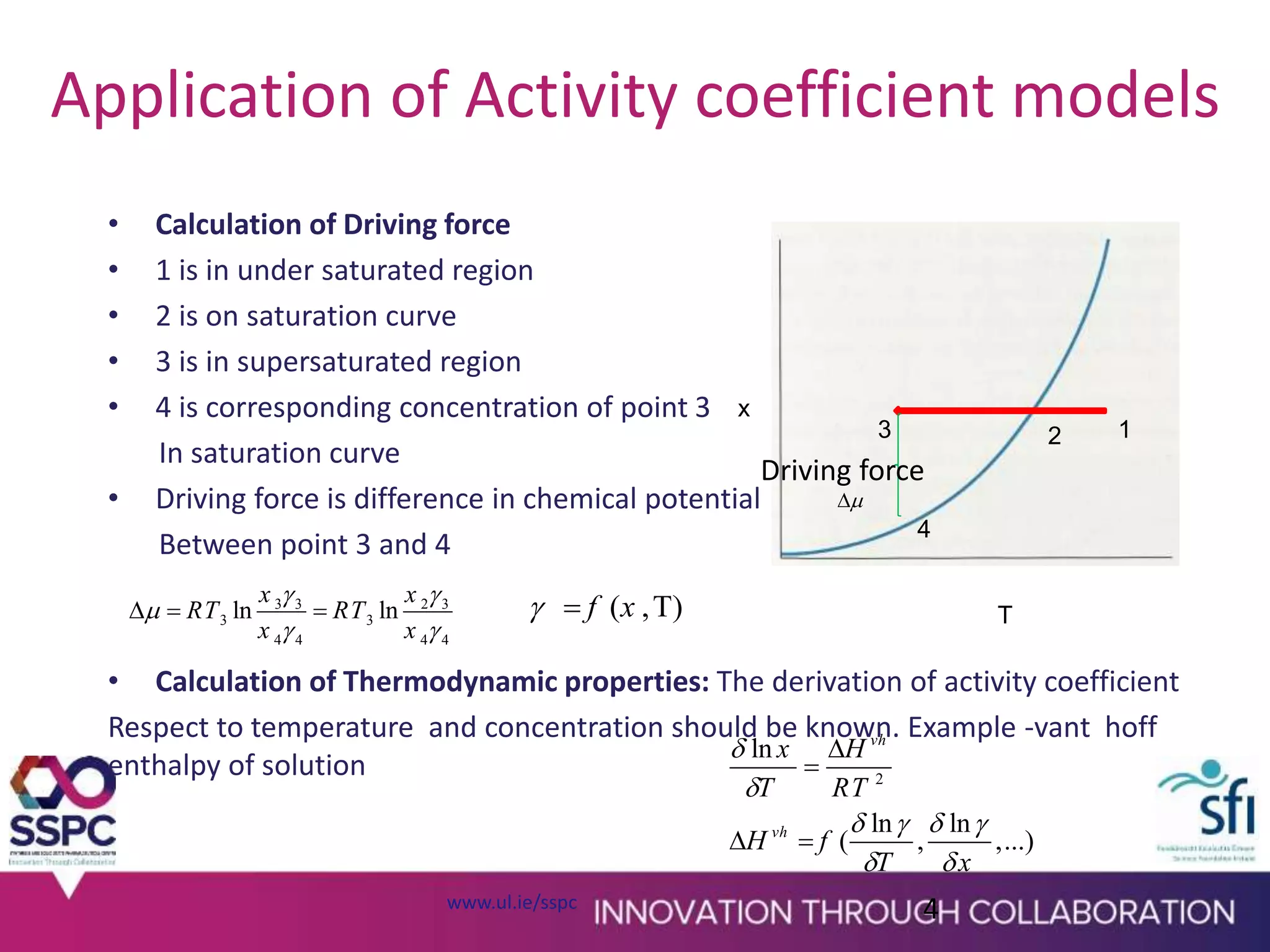 Activity coefficient models | PPTX