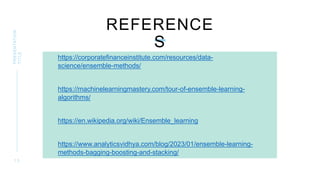 Ensemble methods in Machine learning technology | PPTX