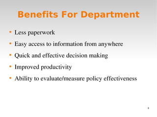 GIS based Incident Reporting System for Police Department | ODP