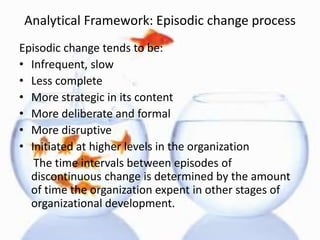 episodic and continuous change | PPTX