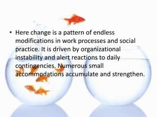 episodic and continuous change | PPTX