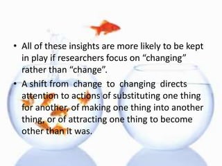 episodic and continuous change | PPTX
