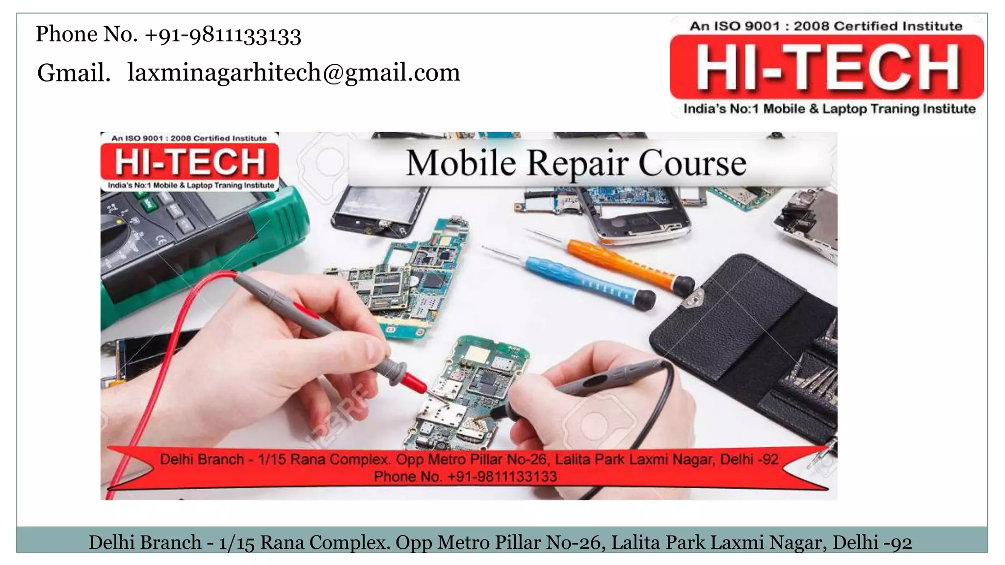 Mobile Repairing Courses | PPT