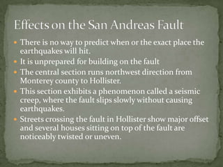 San Andreas Fault | PPTX