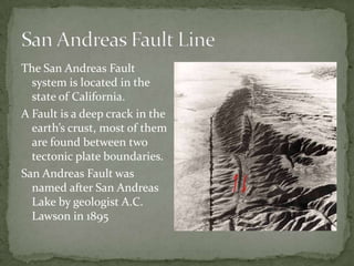 San Andreas Fault | PPTX
