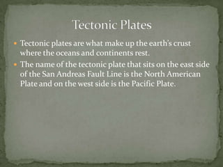 San Andreas Fault | PPTX