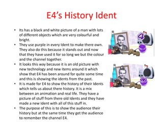E4 Ident Research | PPTX