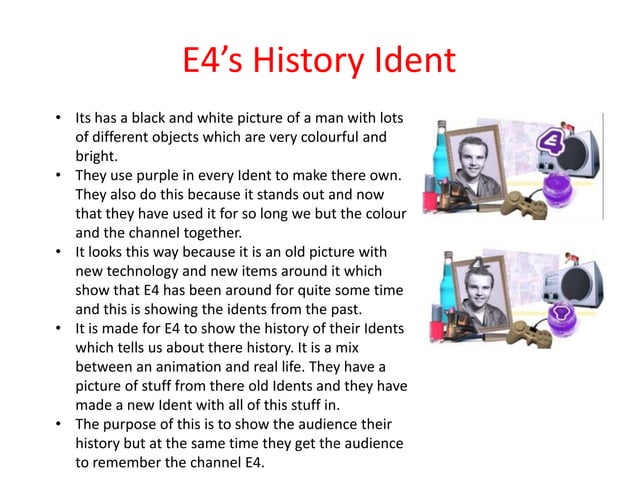 E4 Ident Research | PPTX