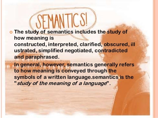 SEMANTICS