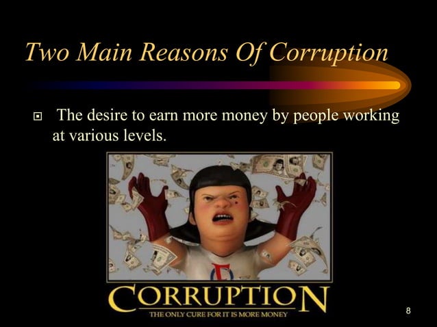 Corruption and Society | PPTX