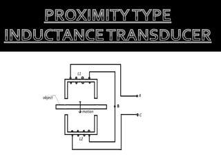 Inductive Transducer for Motion Measurement | PPTX