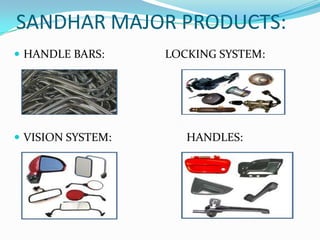 working capital of sandhar group | PPTX