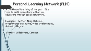 PERSONAL LEARNING NETWORKS | PPT