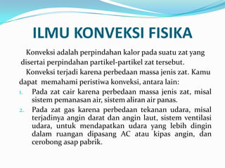 konsep konveksi | PPT