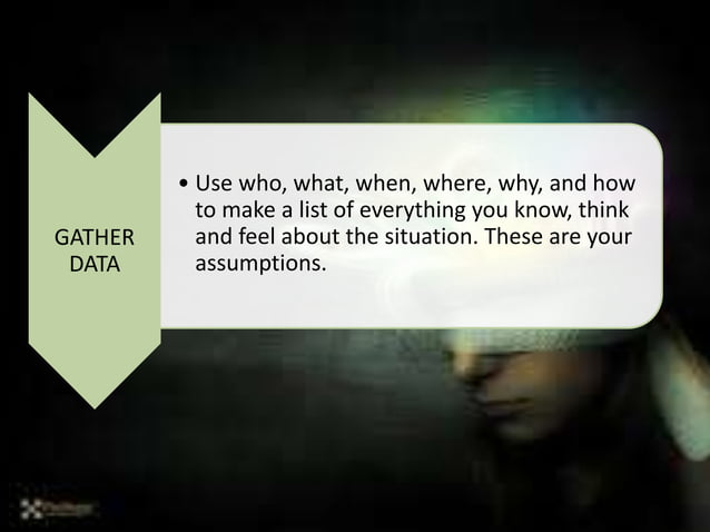 Assumption busting : Creative thinking skills | PPTX