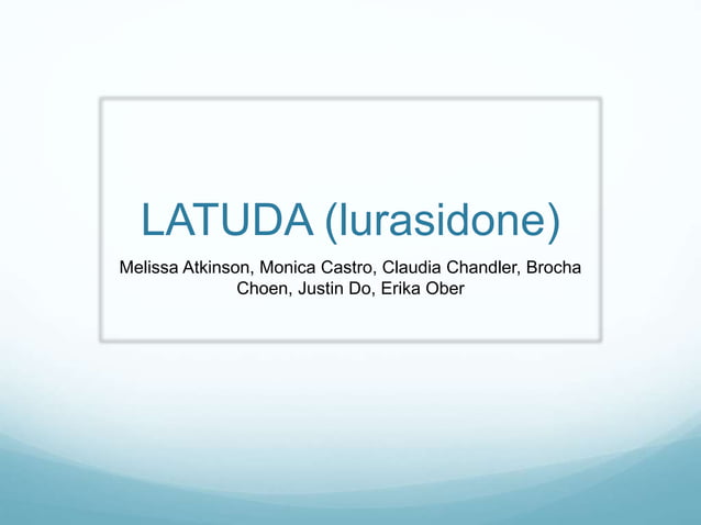 Latuda Presentation | PPTX