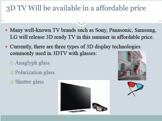 Automatic 2D to 3D Video Conversion For 3DTV's | PPTX
