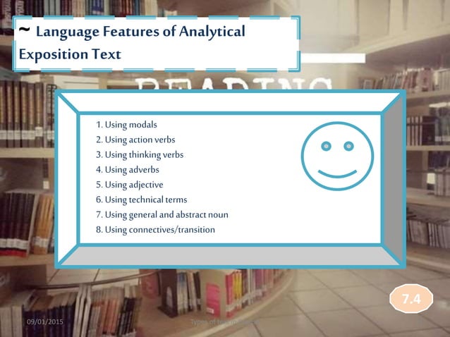 Types of text in english | PPT