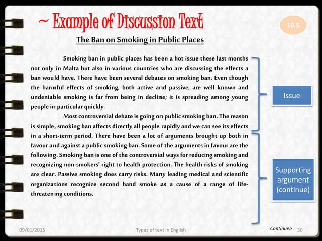 Types Of Text In English PPT types-of-text-in-english-ppt