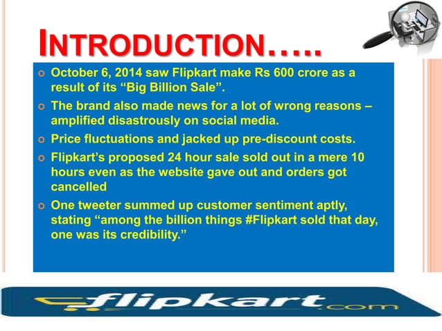 Flipkart Big Billion Day | PPTX | Sales | Business