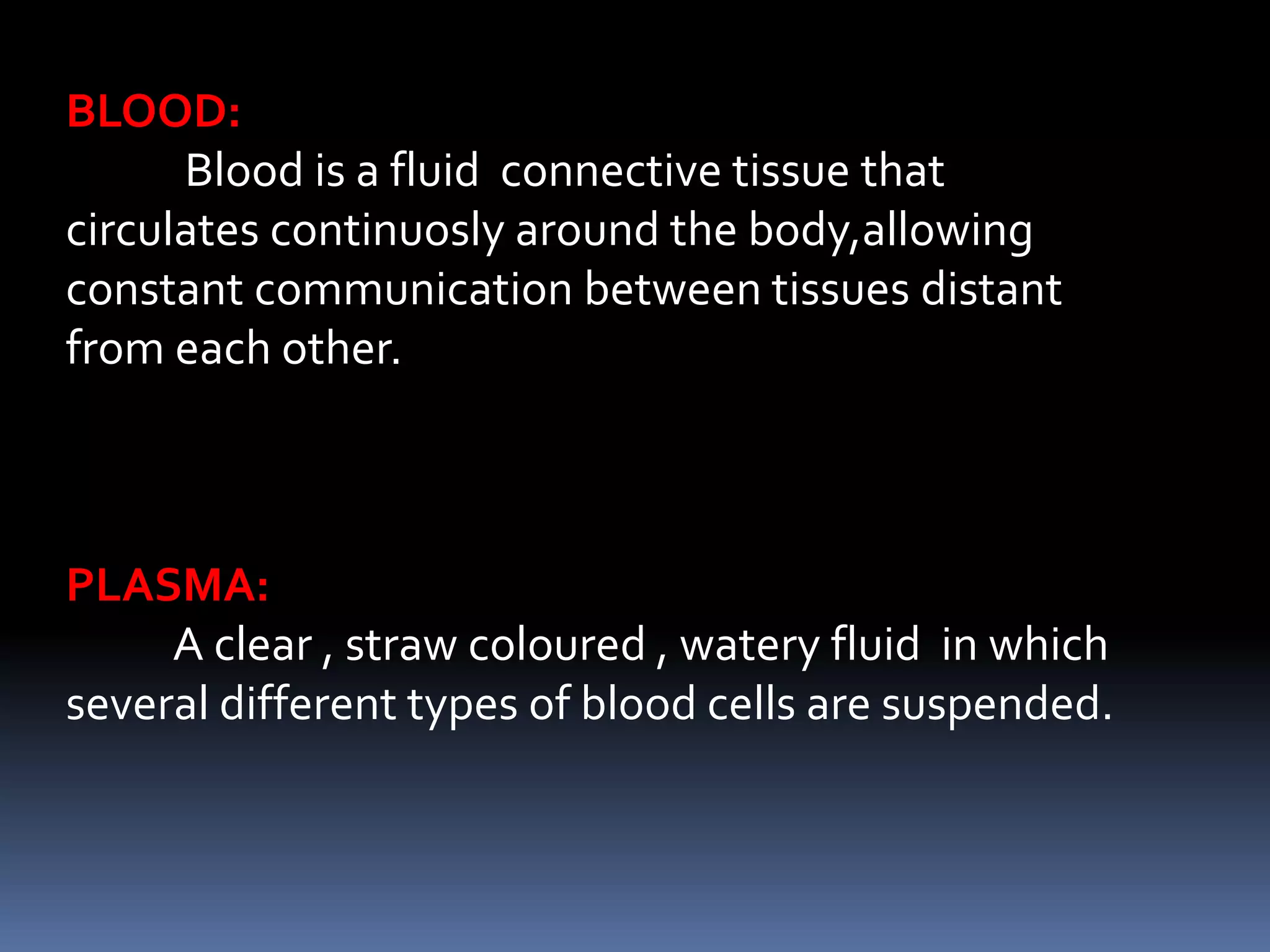 blood and plasma expanders | PPTX