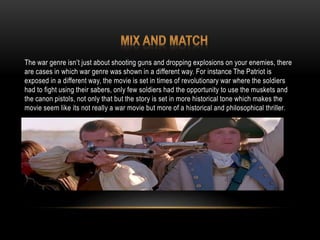 Presentation on film genre | PPTX