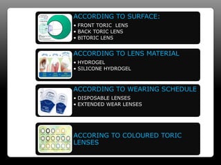 Soft Toric Contact Lens | PPTX