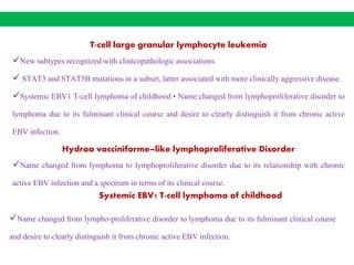 WHO 2016 update on classification of Lymphoid neoplasms | PPT
