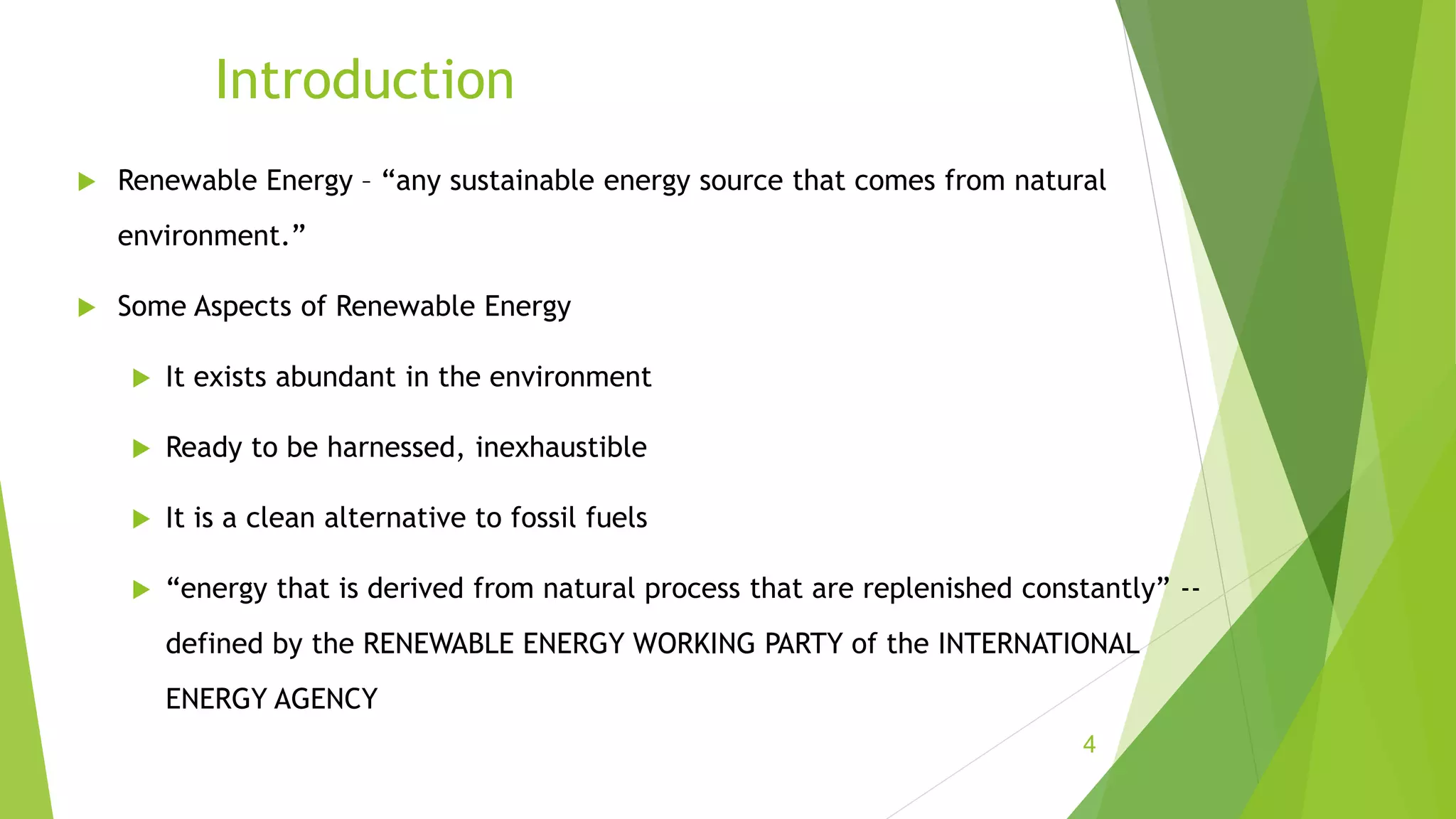 Sustainable and non sustainable energy | PPTX