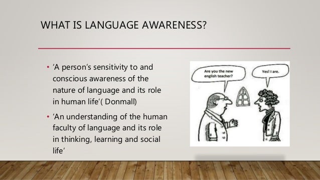 Presentation On language Awareness