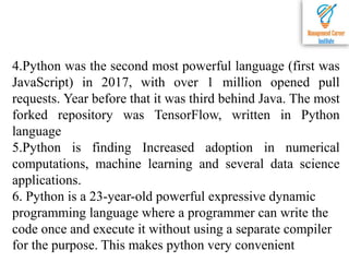 Data science presentation - Management career institute | PPT