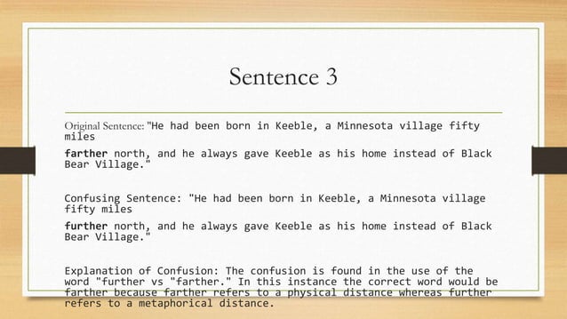 Confusing Sentences | PPT