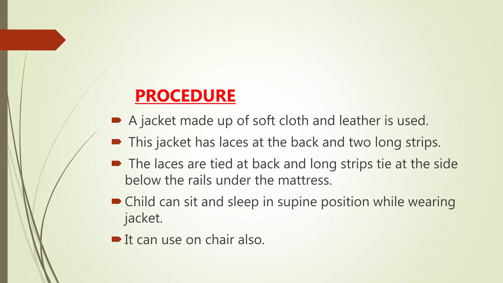 Child restraints for nursing students | PPTX