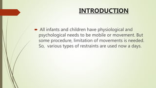 Child restraints for nursing students | PPTX