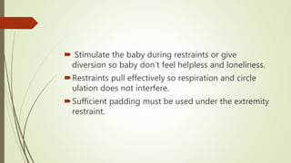 Child restraints for nursing students | PPTX