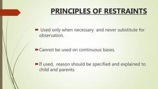 Child restraints for nursing students | PPTX