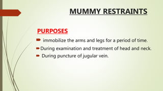 Child restraints for nursing students | PPTX