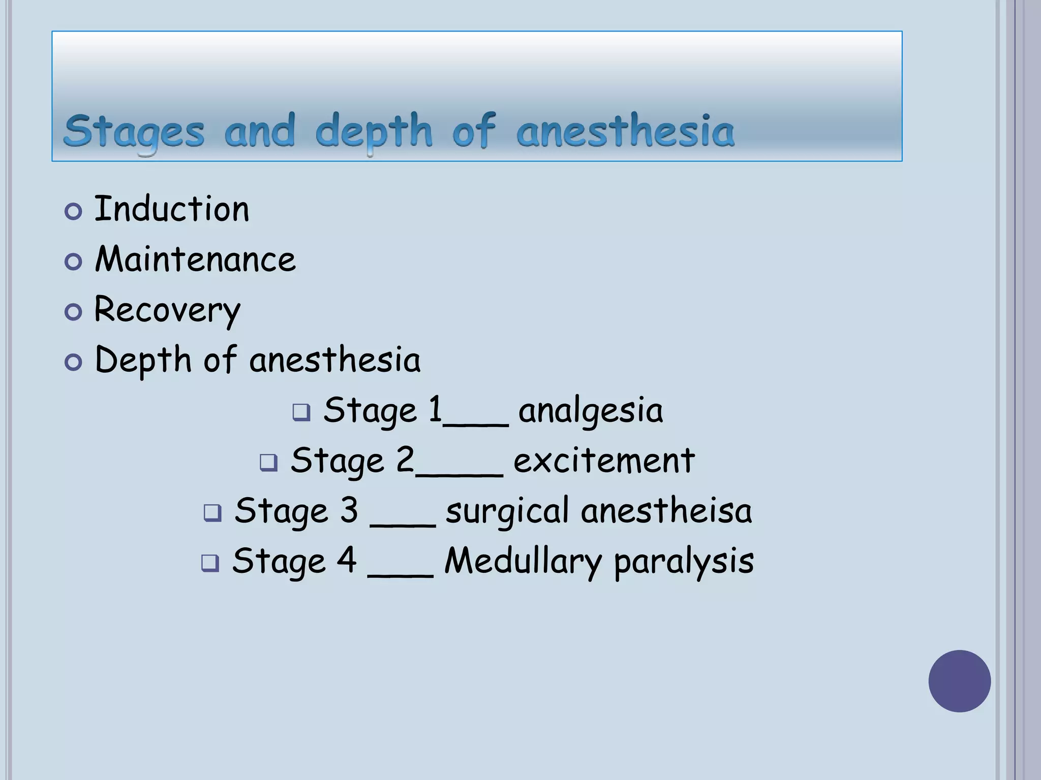 ANESTHESIA | PPT